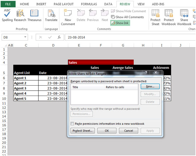 Allowing Multiple Users To Edit Ranges In Microsoft Excel Microsoft Allowing Multiple Users To Edit Ranges In Microsoft Excel Microsoft