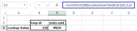 Using VLOOKUP and ISNA functions to find matching values in different sheets in Excel ...