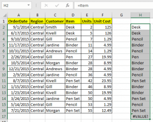 How to create a Table and name the table in Excel