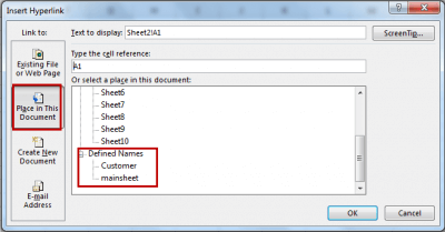 How to create a Table and name the table in Excel