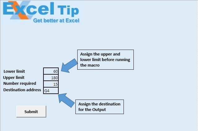 Generate List Of Unique Random Numbers Using Vba In Microsoft Excel
