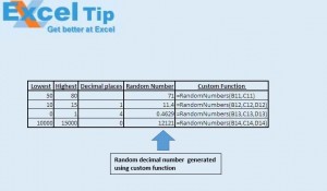 An Improved Custom Random Numbers Function