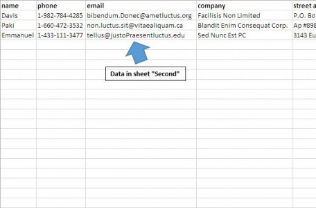 Printing data from different sheets using VBA in Microsoft Excel