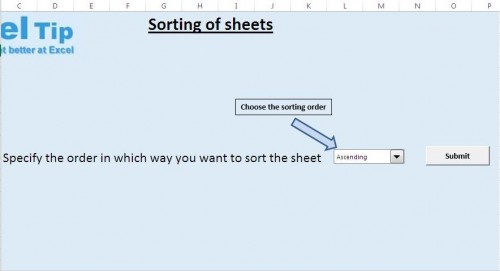 Sort The Worksheets In A Workbook Using Vba In Microsoft Excel