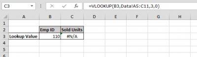 Using VLOOKUP and ISNA functions to find matching values in different sheets in Excel