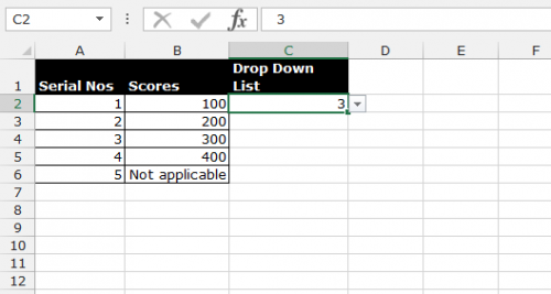 Use Vlookup Function As An Alternative To A Number Of Nested If Functions 5300