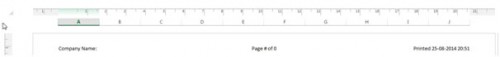Insert Headers And Footers Using Vba In Microsoft Excel 2010 5512