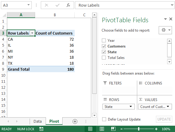 Getting Drill-Down Details in Excel 2007 | Microsoft Excel Tips from ...