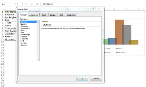 Displaying Numbers in Thousands in a Chart in Microsoft Excel