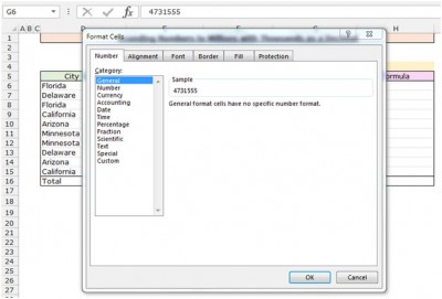 Rounding Numbers to Millions with Thousands as a Decimal in Microsoft Excel 2010