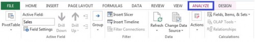 Retrieving Data Using Getpivotdata From A Pivottable Report In Excel 2010