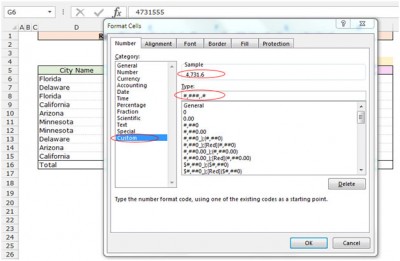 Rounding Numbers to Thousands with Hundreds as a Decimal in Microsoft Excel 2010