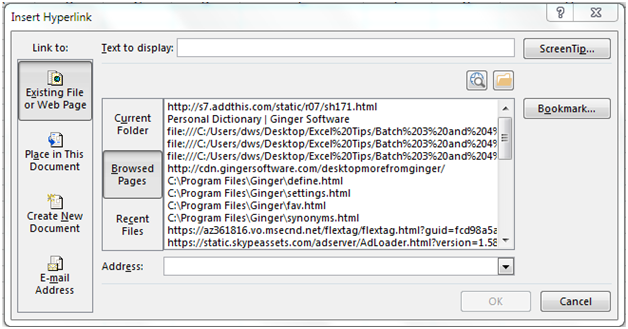 Create A Hyperlink From A String In Microsoft Excel 2010