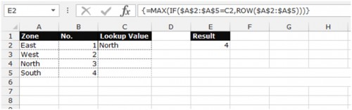 Retrieving The Row Number That Corresponds With A Matched Value In A Look Up In Excel 2010