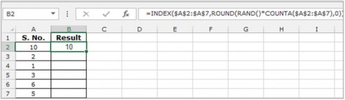 Random name selector