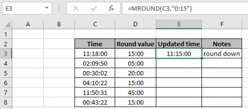 Round a Number in Microsoft Excel