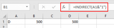 How to Sum Values In a Range Specified By Indirect Cell References in Excel