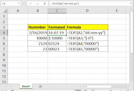 How to Combine Text and Formatted Numbers into a Single Entity in Excel in Excel
