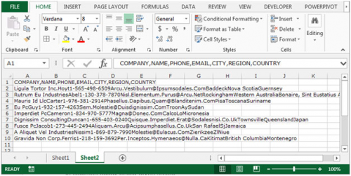 Extracting Data From Text Without Using Formulas In Microsoft Excel 2010