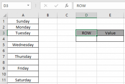 How To Find The Last Row in Microsoft Excel 2010
