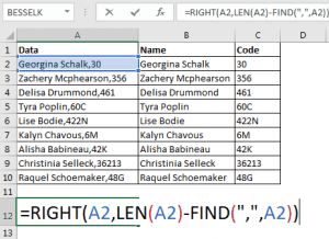 How to Retrieve Text Before Specific Character in a String in Excel