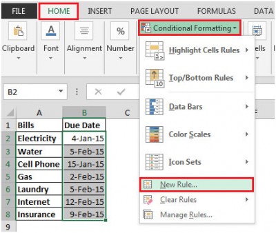 How to Create Notifications using Conditional Formatting in Microsoft Excel