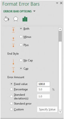 How to Add Error Bars to a Line Chart in Microsoft Excel