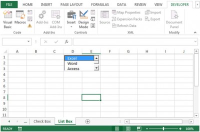 ActiveX Controls in Microsoft Excel