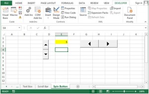 ActiveX Controls in Microsoft Excel
