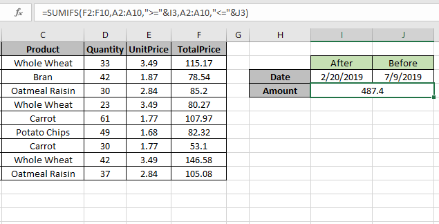 How To Use Sumifs Between Two Dates Using Vba In Microsoft Excel