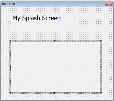 How To Create A Splash Screen In Microsoft Excel 2010