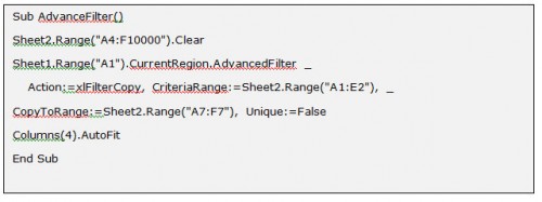 How To Extract Data To Another Worksheet Using Vba