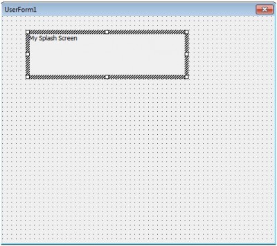 How To Create A Splash Screen In Microsoft Excel 2010
