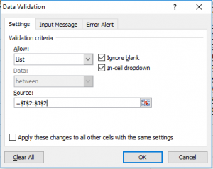 How To Create Multiple Dropdown List Without Repetition Using Named Ranges in Excel