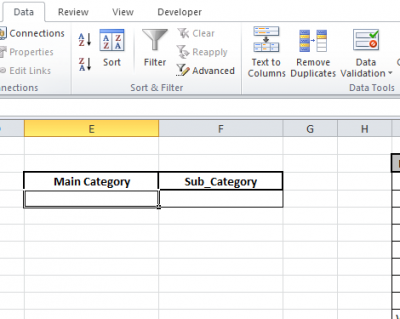 How To Create Multiple Dropdown List Without Repetition Using Named Ranges in Excel