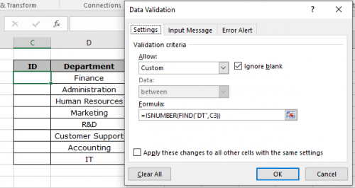 Custom Error Messages In Data Validation In Microsoft Excel 2010