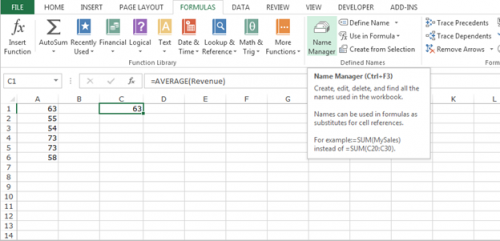 How to make dynamic named range in Microsoft Excel