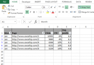 How to Filter the Data in Excel using VBA