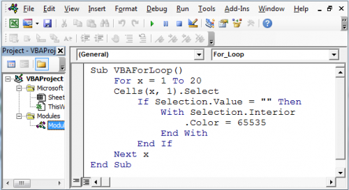 How To Auto Fill Color With Vba For Loop In Microsoft Excel