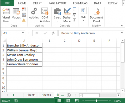 How to Split Column through VBA