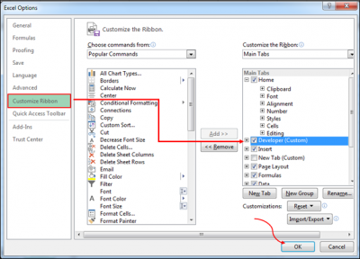 Introduction of Microsoft Excel Ribbon