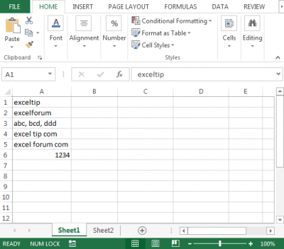 How to get Text & Number in Reverse through VBA in Microsoft Excel