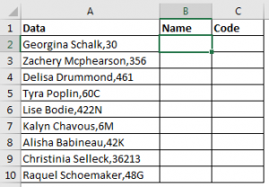 How to Extract First, Middle and Last Name from One Cell Into Separate ...
