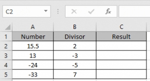 How to use the MOD Function in Excel