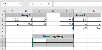 How to Use MMULT Function in Excel
