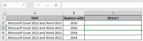 How to Use REPLACE Function in Excel