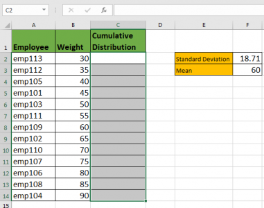 How to use the Excel NORM.DIST Function