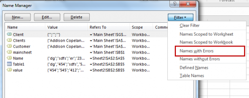 All About Excel Named Ranges | Excel Range Name
