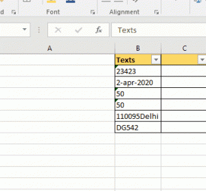 Convert Text To Number Excel