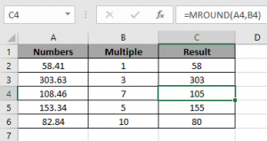 How to use the Excel MROUND function